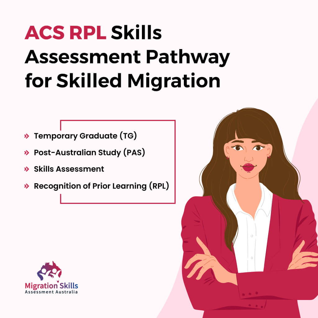 Four ACS RPL skills assessment pathway for skilled migration ...