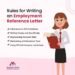 How to prepare an Employment Reference Letter for the ACS RPL Report?
